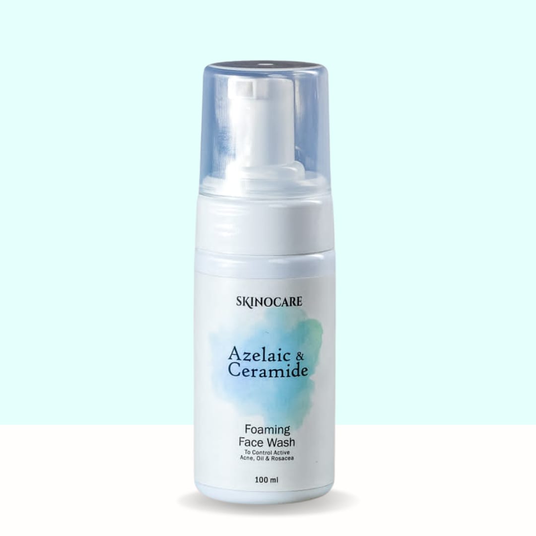 Azelaic and Ceramide Foaming Face wash – SkinoCare